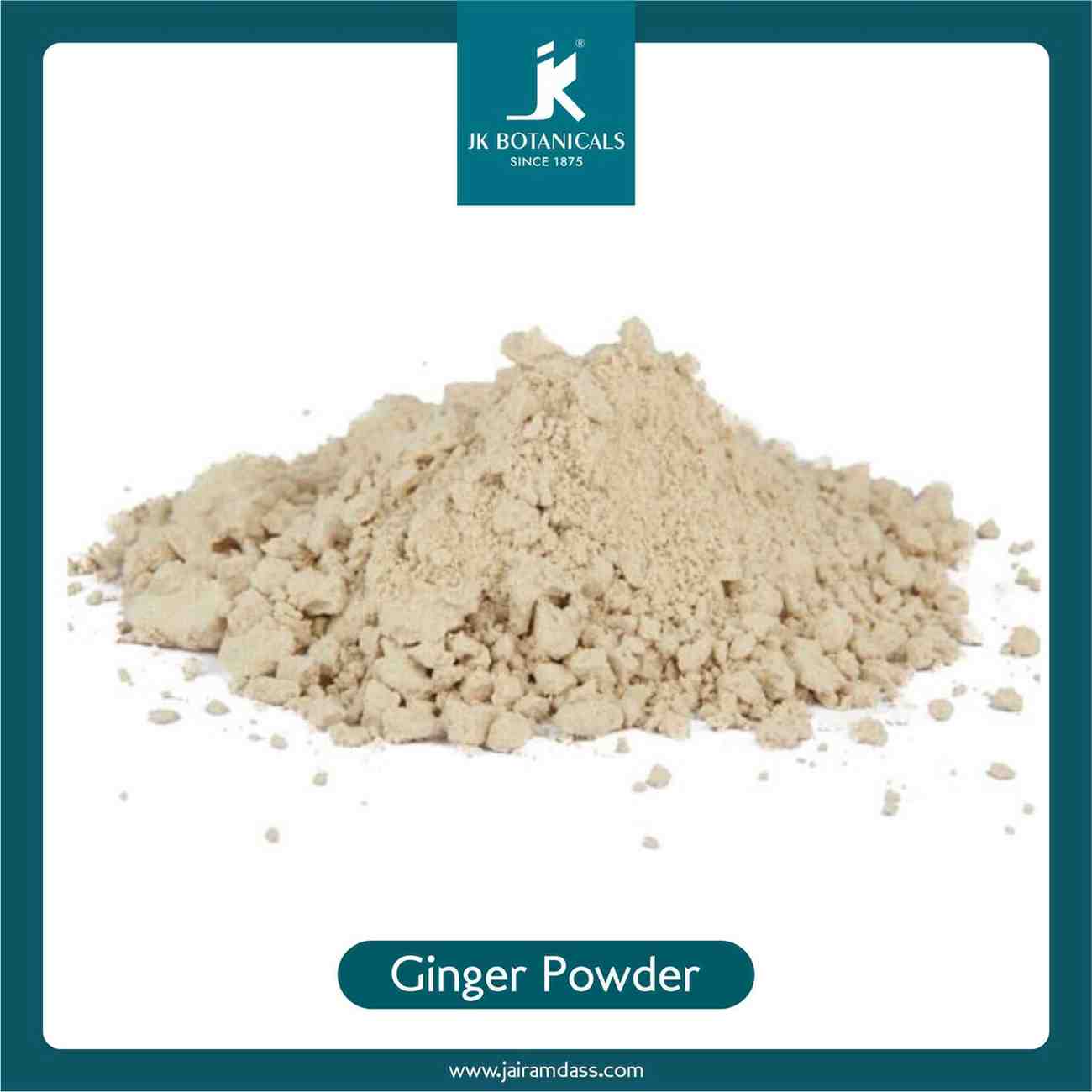 Ginger Root powder | JK Botanicals Pvt. Ltd. | Ingredients Network