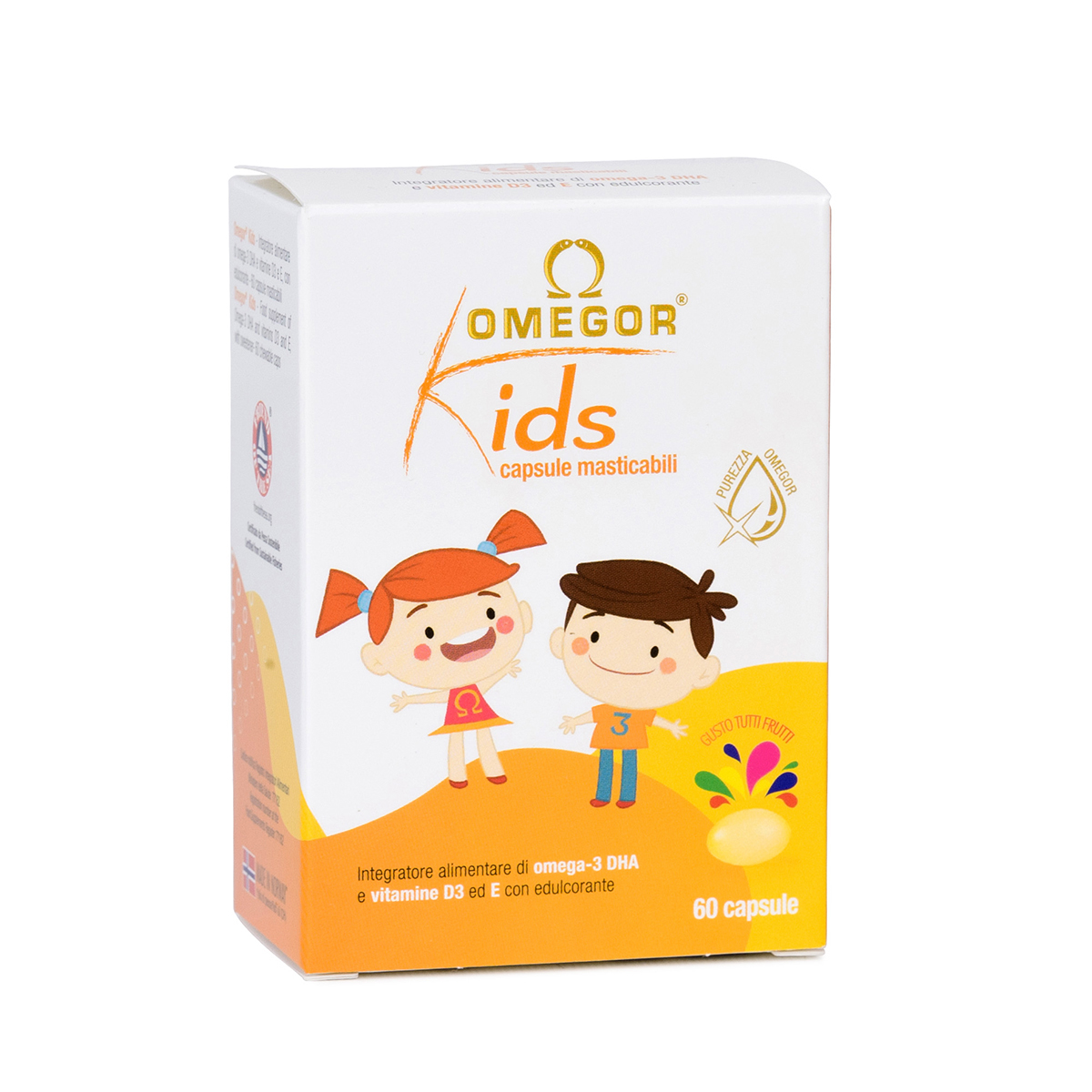 OMEGOR® Kids Chewable capsules | U.G.A. Nutraceuticals S.r.l ...