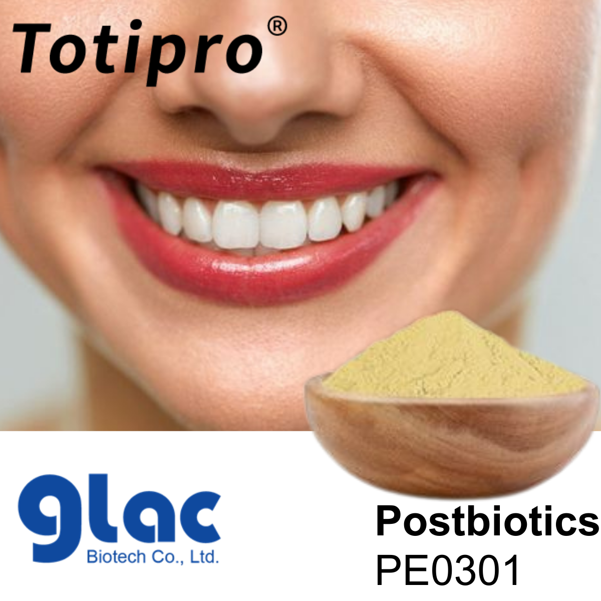 Totipro®Postbiotics PE0301 for Oral Care Applications | Glac Biotech Co ...