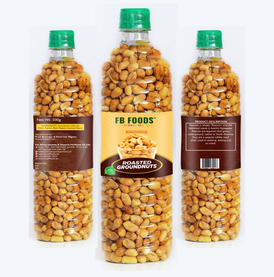ROASTED PEANUTS | AFRICA EXPORTS & IMPORTS PAVILIONS LTD | Ingredients ...