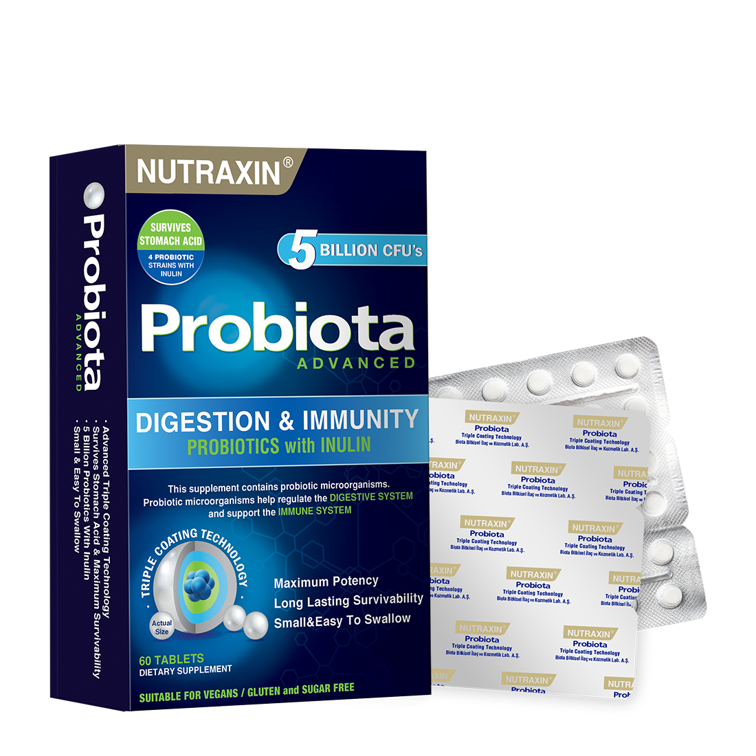 PROBIOTA ADVANCED | Derma Cos Ilaç Medikal ve Kozmetik San. ve Iç Tic ...