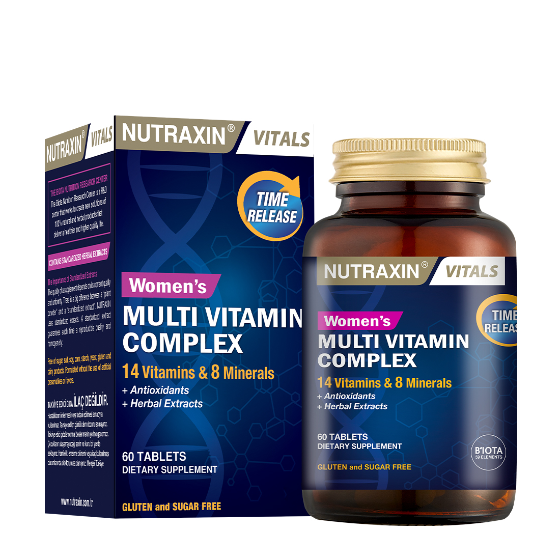 WOMEN'S MULTI VIT. COMPLEX | Derma Cos Ilaç Medikal ve Kozmetik San. ve ...